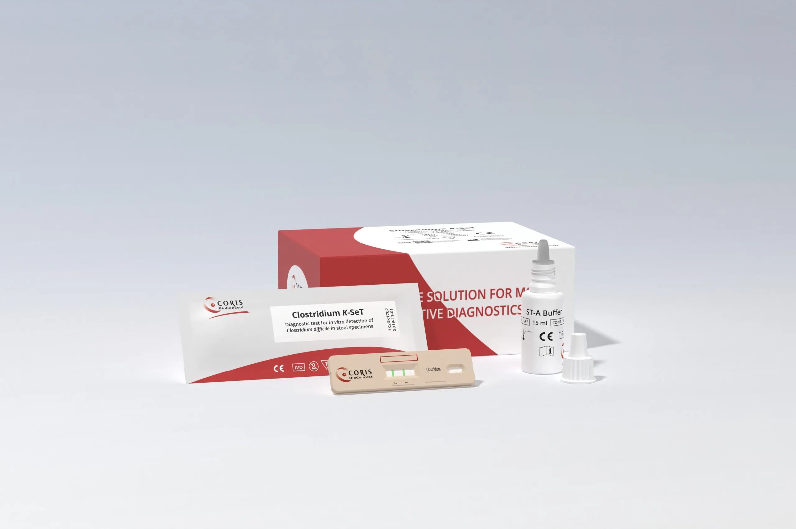 Teste in Vitro CORIS Bioconcept® Clostridium GDH K-SeT - Nanosens